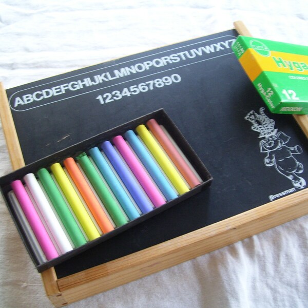 Colored Chalkboard - Etsy