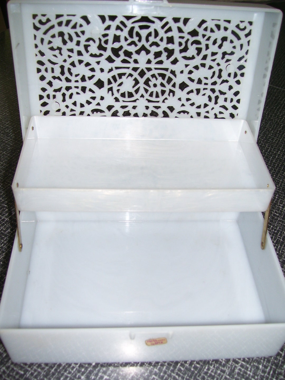 Reticulated Plastic Jewelry Box - Etsy