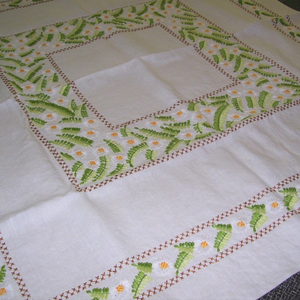 Daisy Tablecloth - Etsy