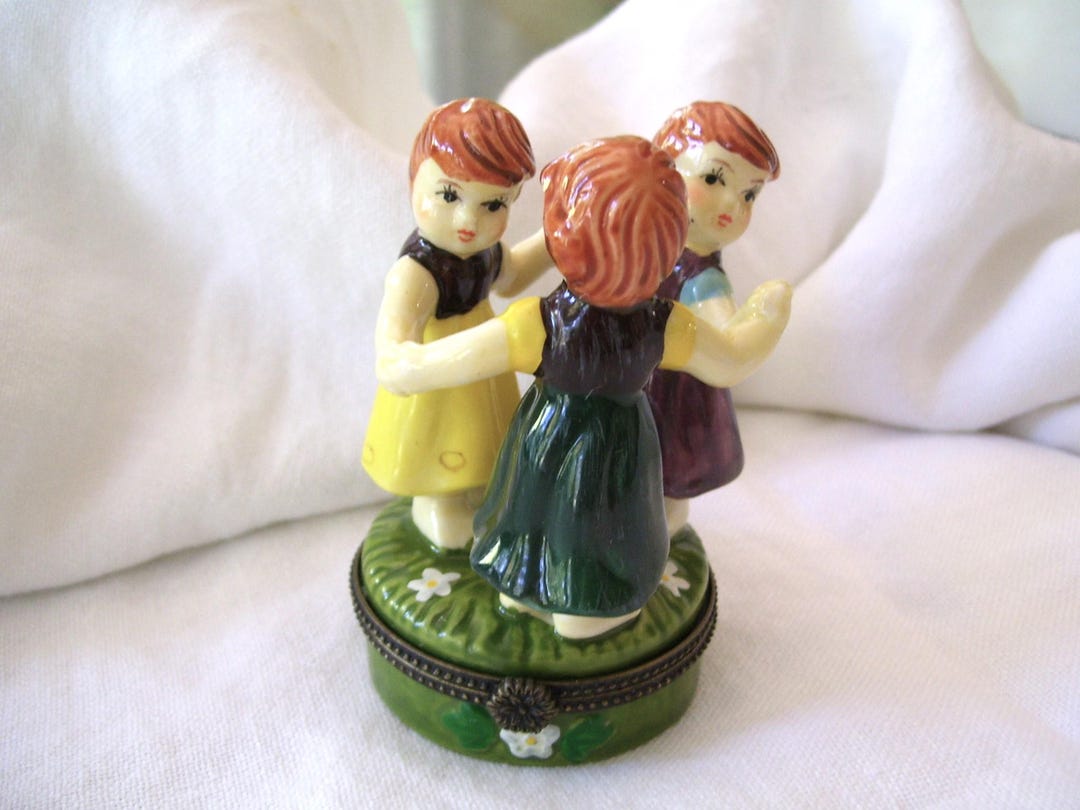 3 Friends Sisters Trinket Box With Trinket - Etsy