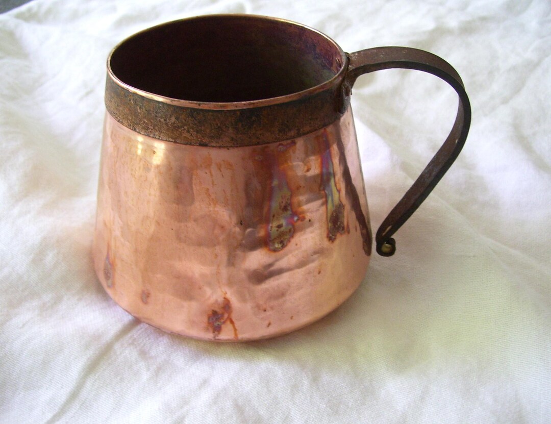 Large Copper Mug Moscow Mule Mug 20 Ounces Vintage - Etsy