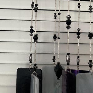 Las Vegas Raiders' Stained Glass Wind Chime - Etsy
