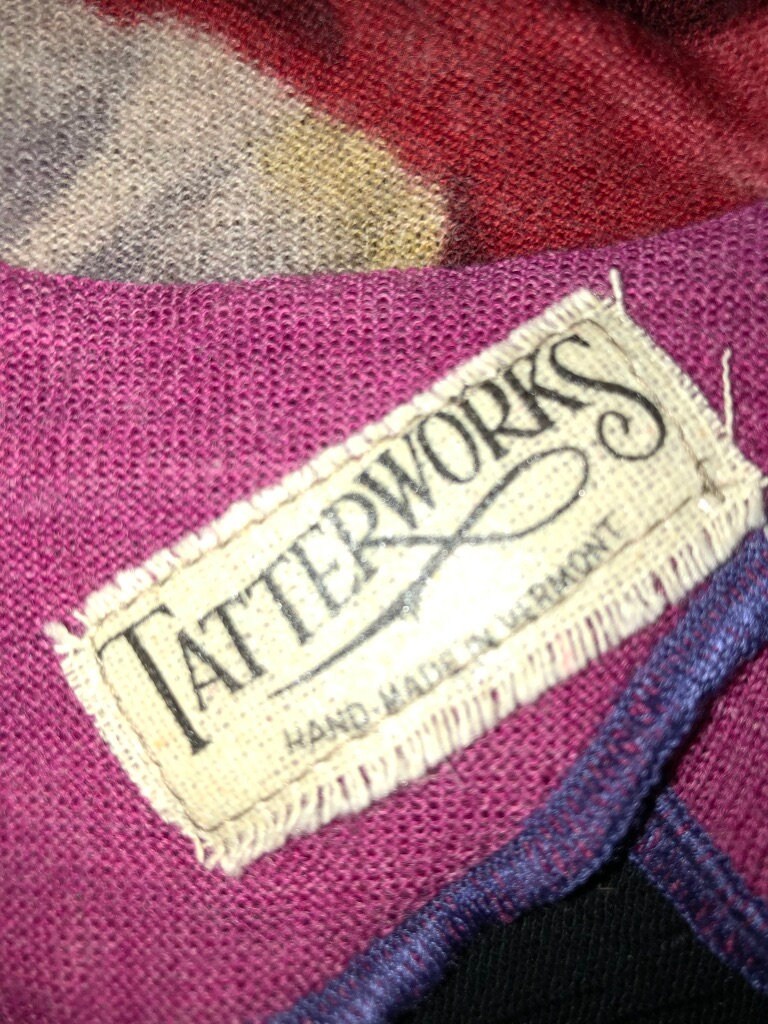 Upcycled Merino and Wool Long Patchwork Scarf - Etsy