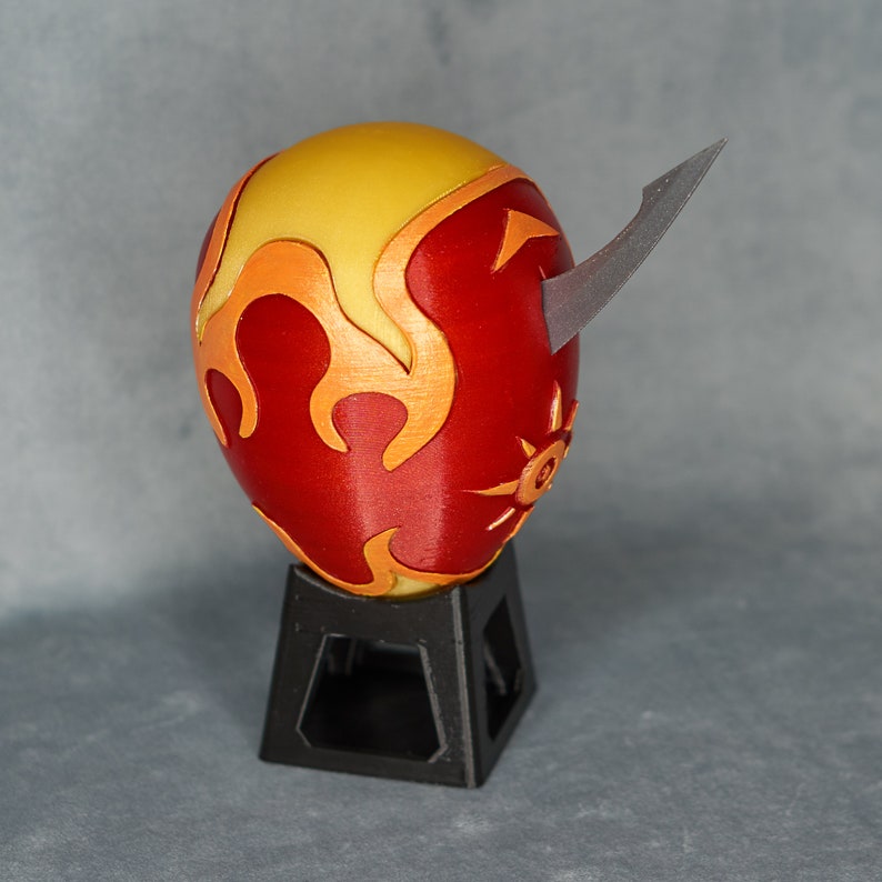 Digi Egg of Courage Dice Container Hand Painted With - Etsy