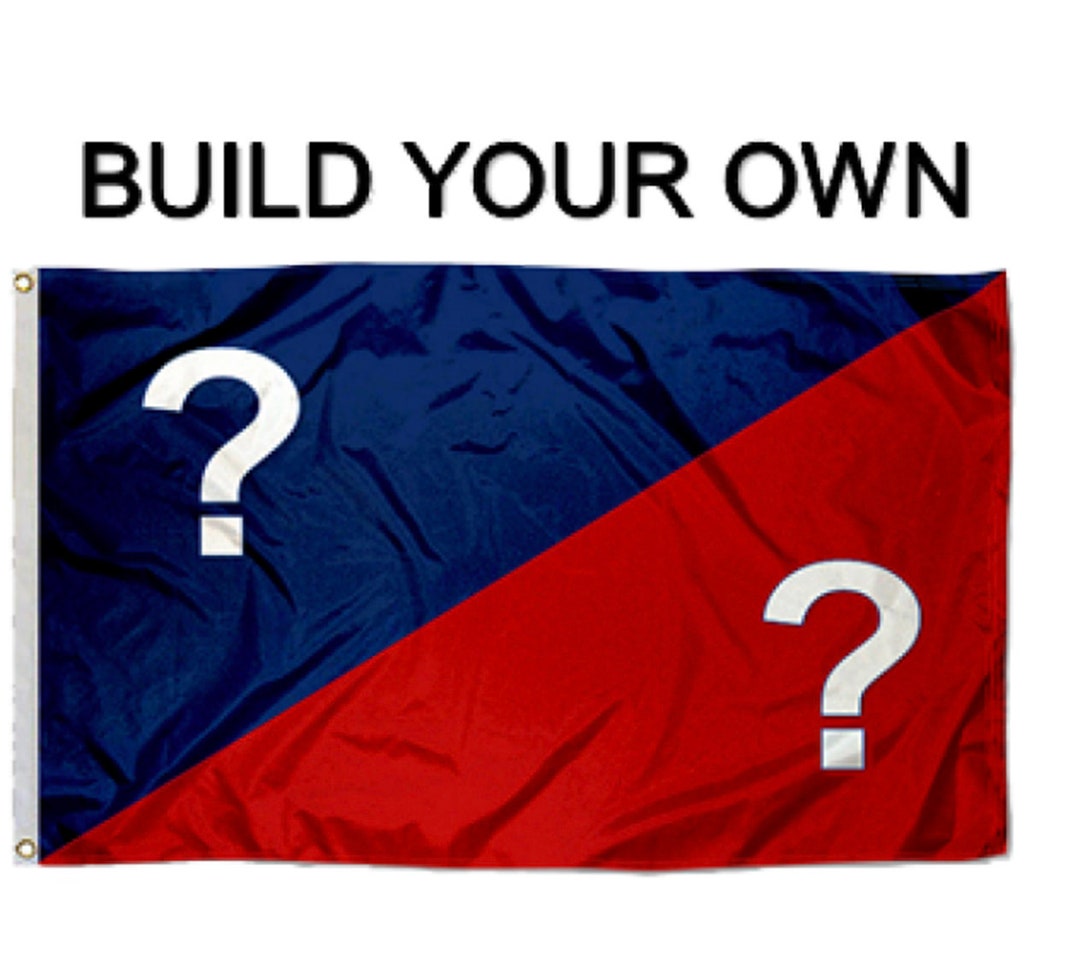 House Divide Flag | Custom House Divided Flag | NFL Flag | Countries ...