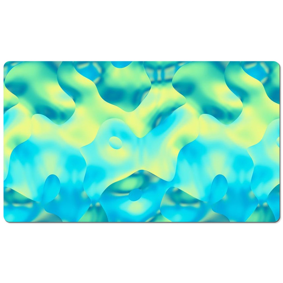 Holographic Desk Mat Psychedelic Desk Mat Trippy Desk Mat - Etsy