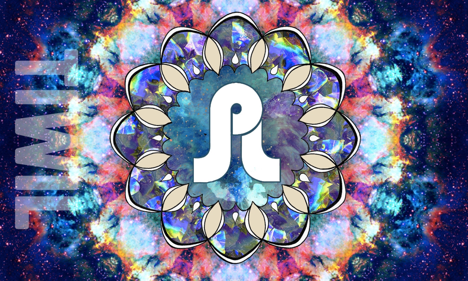 Pretty Lights Cosmic Flag | Etsy