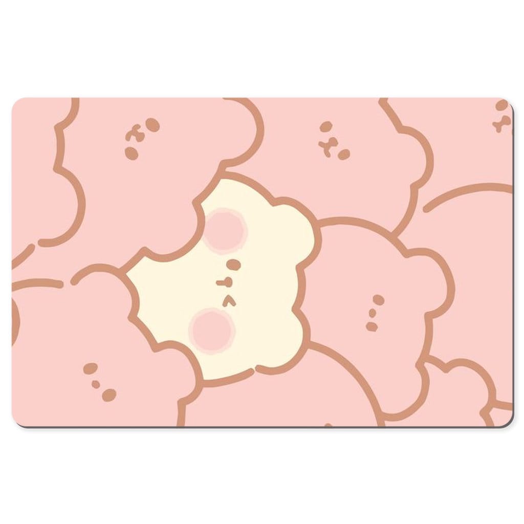 Pink Bear Kawaii Mouse Pad Desk Mat Large Desk Pad Big - Etsy
