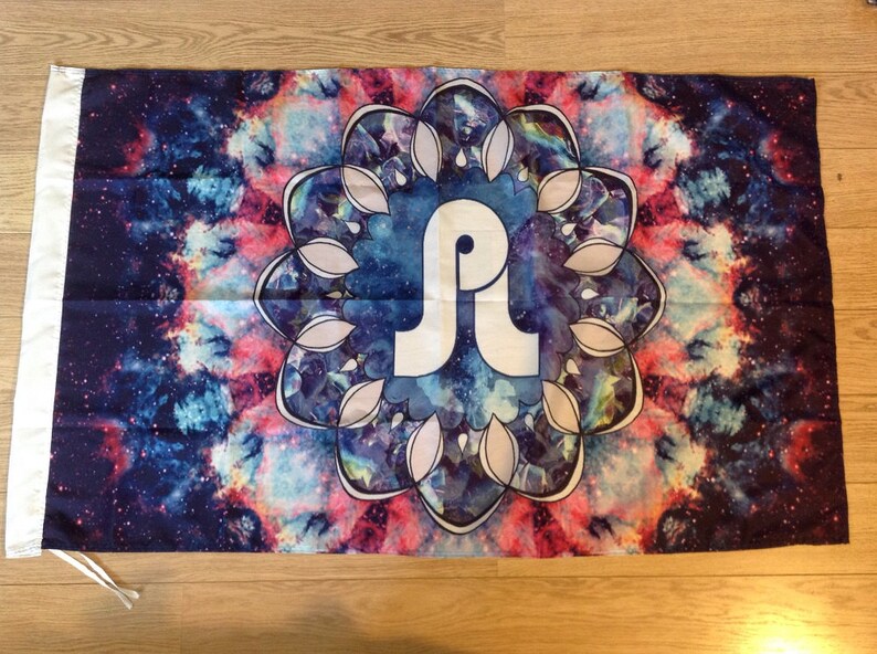 Pretty Lights Cosmic Flag | Etsy