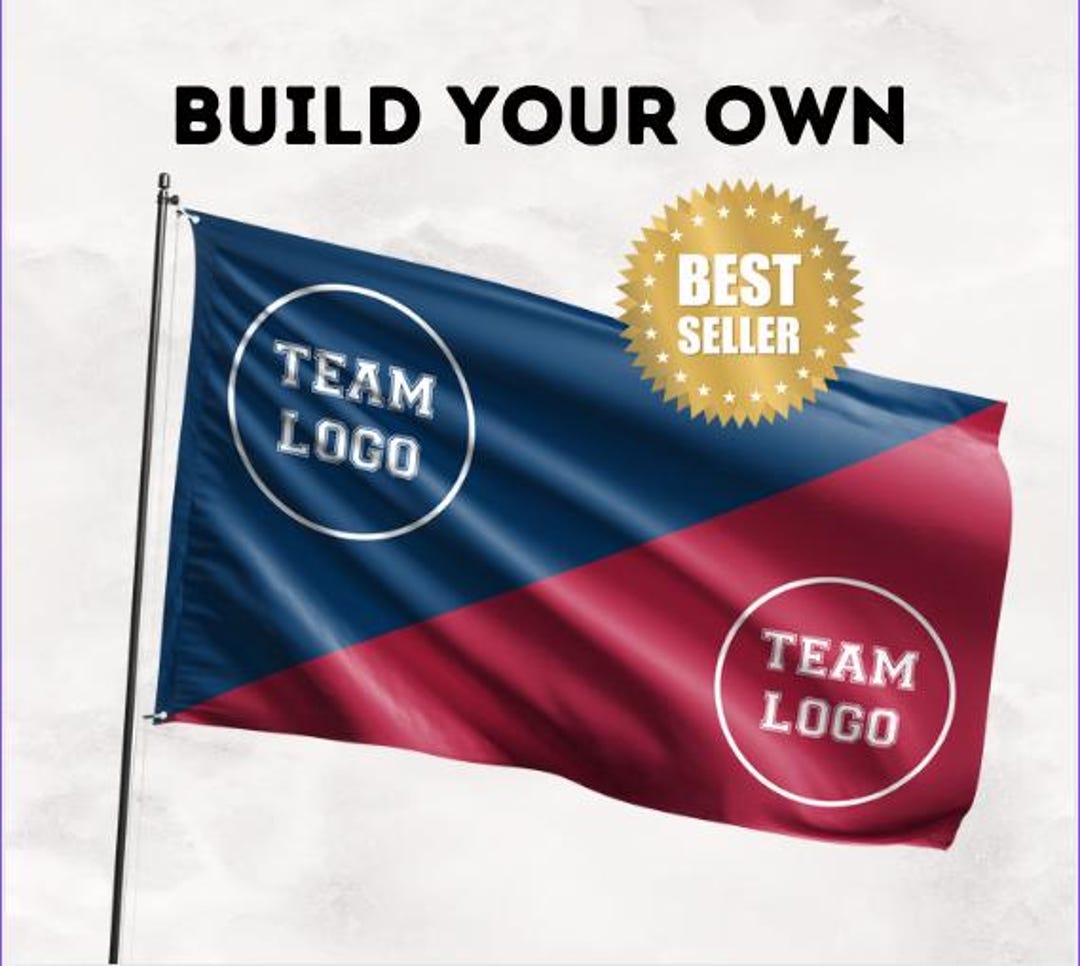 House Divide Flag | Custom House Divided Flag | NFL Flag | Countries ...