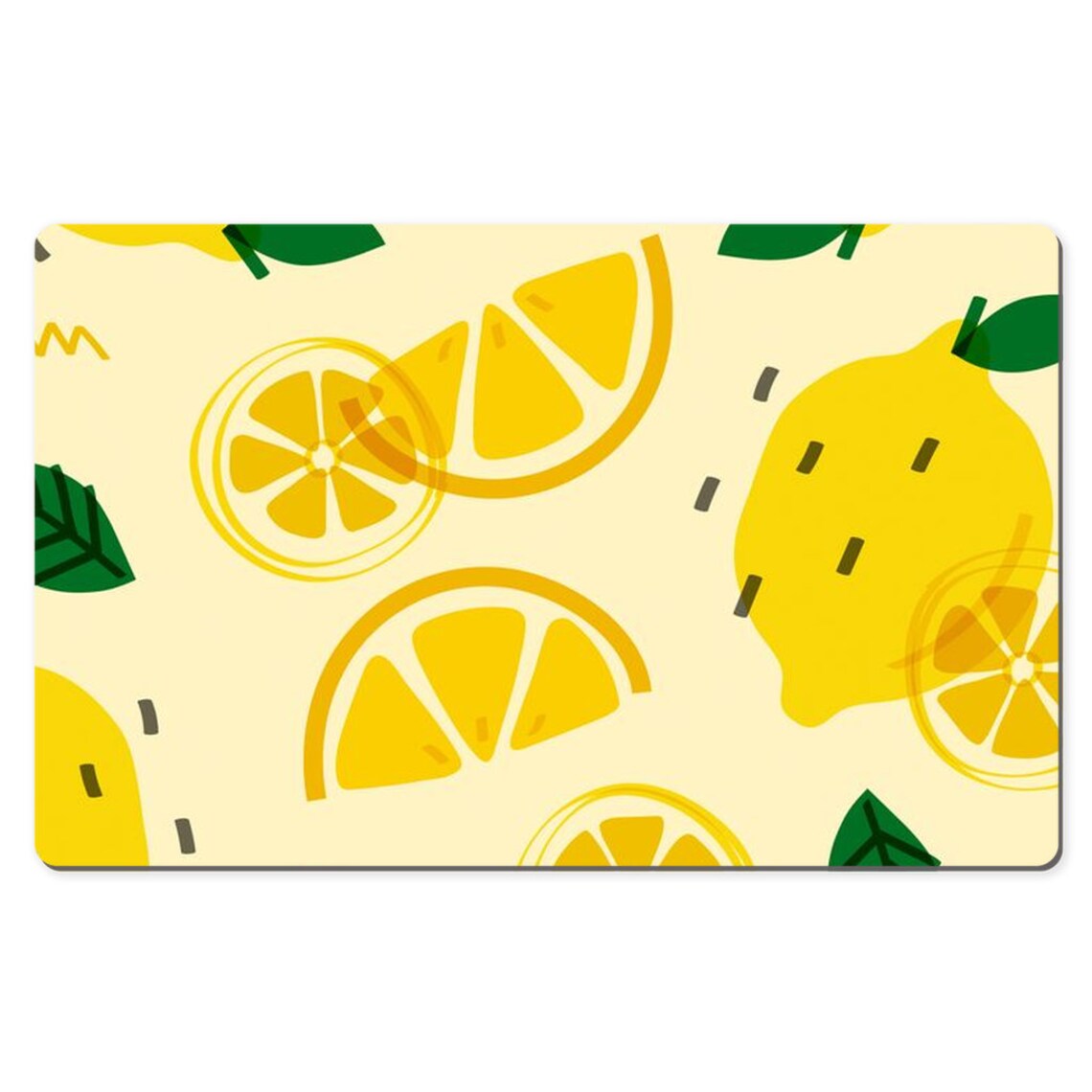 Lemon Fruit Summer Desk Mat Mouse Pad Gamer Mouse Pad Gift - Etsy