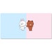 Line Friends Korean Kawaii Gamer Desk Mat, Large Desk Pad, Big Gaming ...