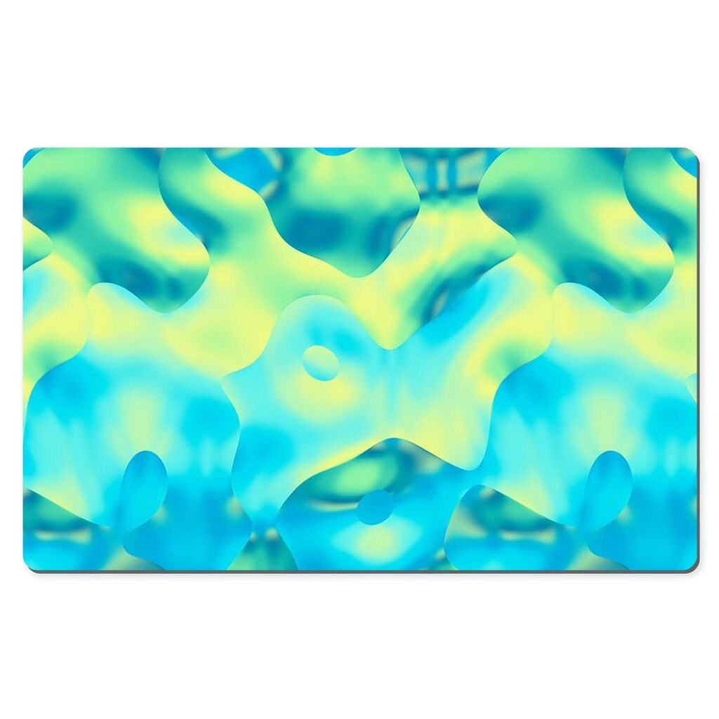 Holographic Desk Mat Psychedelic Desk Mat Trippy Desk Mat - Etsy