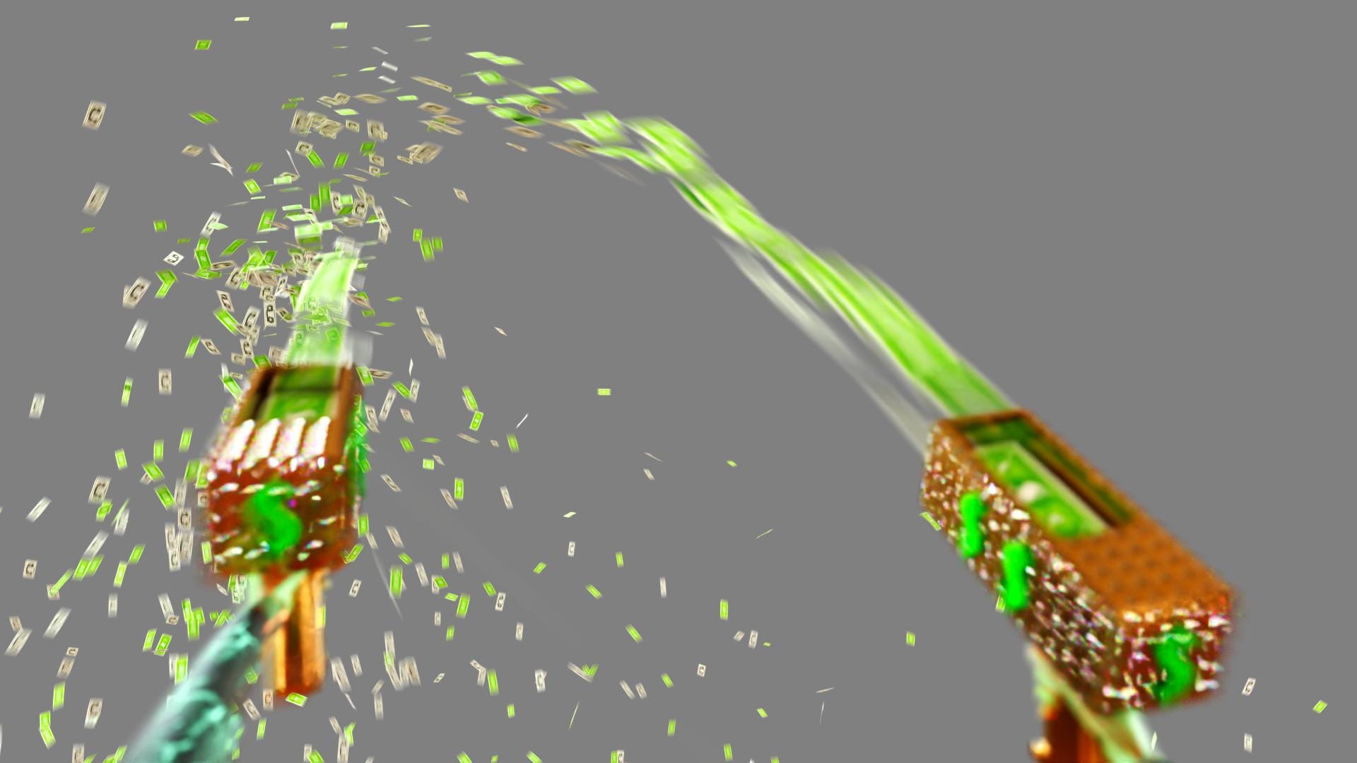 Double Guns - Money Gun Animation | Overlay VFX for Twitch ...