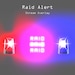 Raid Alert – Red & Blue Flashing Lights | Animated Twitch Overlay | VFX ...