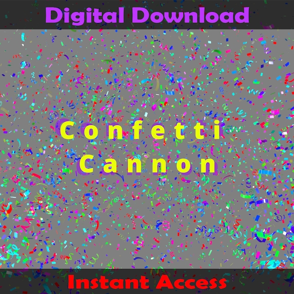 Confetti Cannon - Etsy