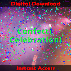 Confetti Celebration - Animated Overlay | Single VFX for Twitch ...