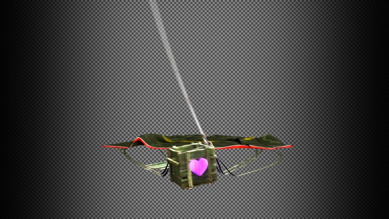 Parachute Drop Salute | Animated Stream Alert Overlay for Twitch, OBS ...
