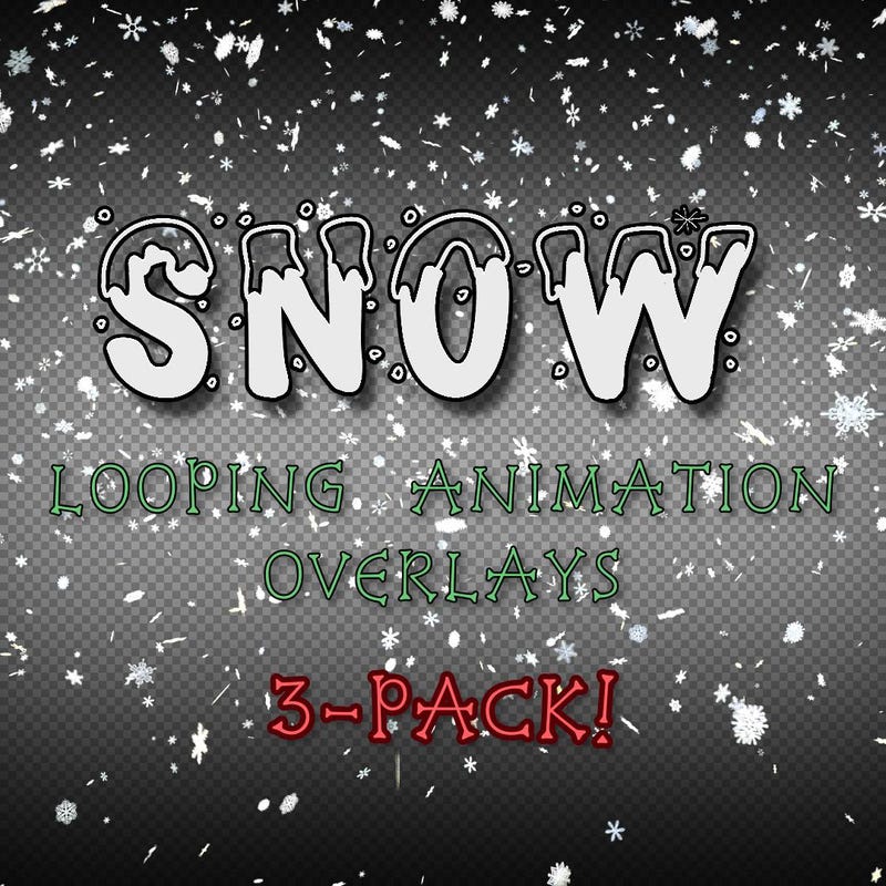 Snowing Animated - Etsy UK