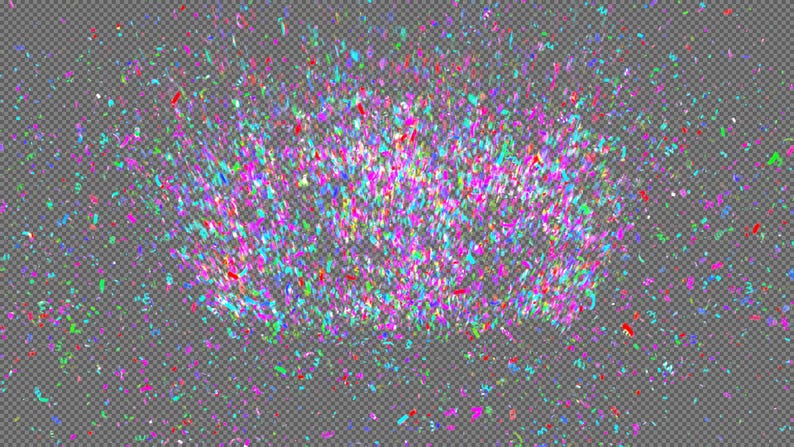 Confetti Finale | Alert Overlay | Animated VFX for Twitch, Youtube ...
