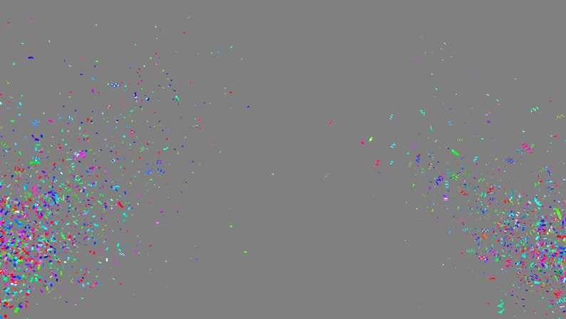 Confetti Cannon - Animated Overlay | Single VFX for Twitch ...