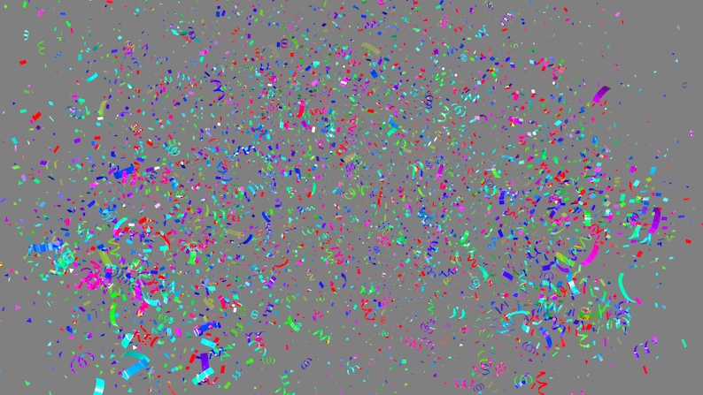 Confetti Cannon - Animated Overlay | Single VFX for Twitch ...