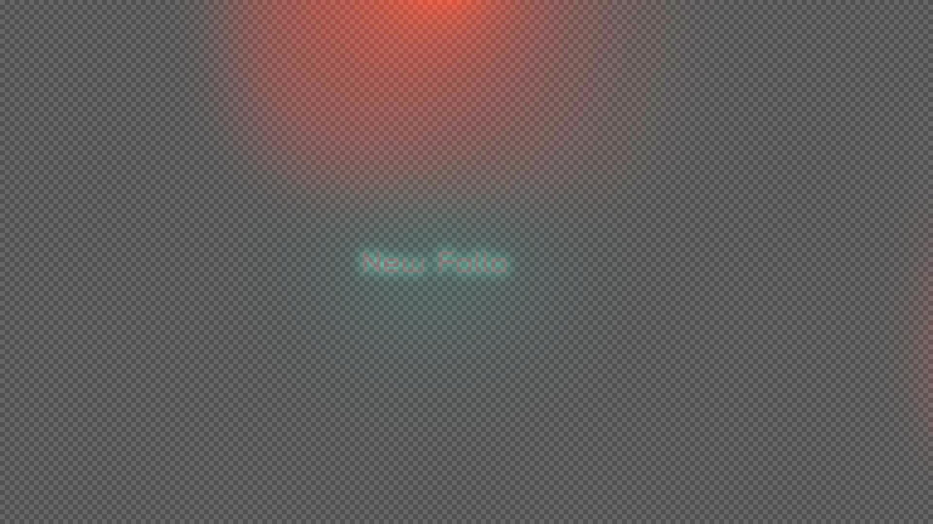 New Follower Alert | Animated Spinning Lights Twitch Overlay | Stream ...