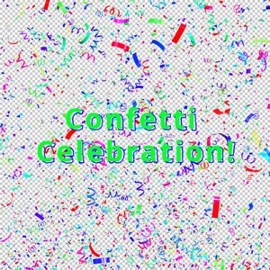 Confetti Celebration - Animated Overlay | Single VFX for Twitch ...