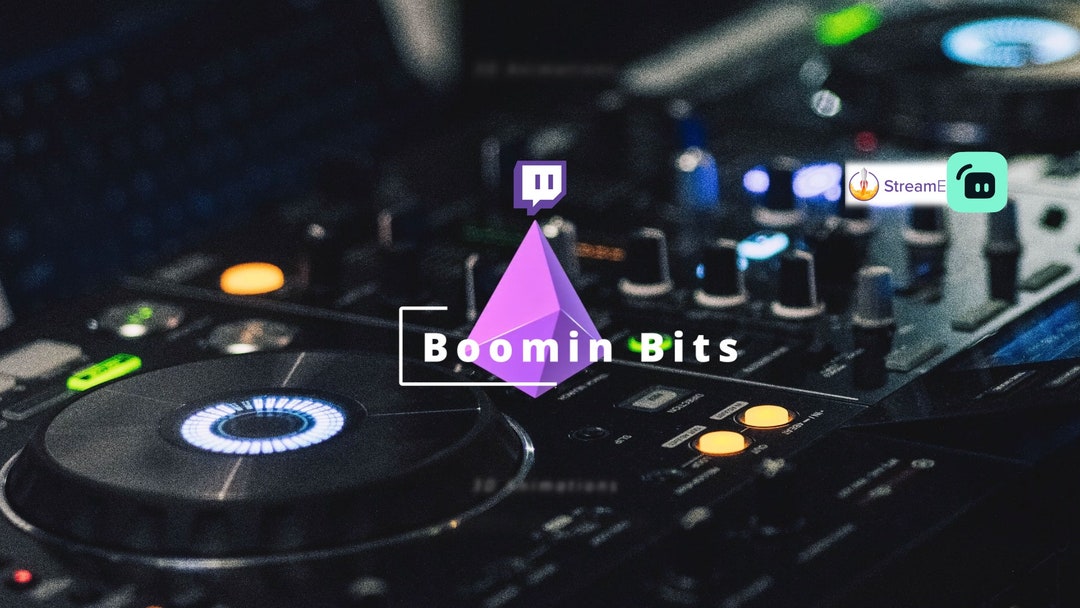 Boomin Bits - Animated Bits Overlay | Twitch Enhancement | Single VFX ...