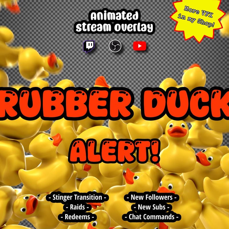 Rubber Duck Banner - Etsy