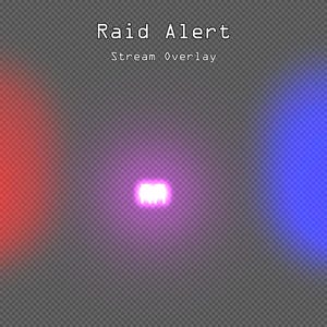Raid Alert – Red & Blue Flashing Lights | Animated Twitch Overlay | VFX ...