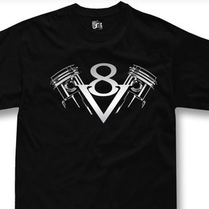 V8 Engine T Shirt for Hemi Engineer Hot Rod Graphic Design S 5XL - Etsy