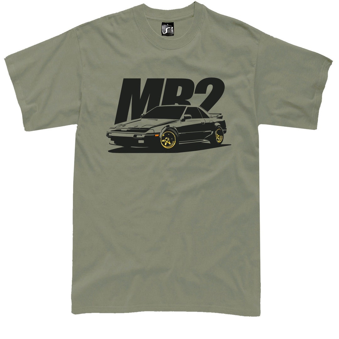 Τ-shirt for Toyota Mr2 Mk1 Fans Jdm Mid-engined Sportscar W10 Tshirt - Etsy