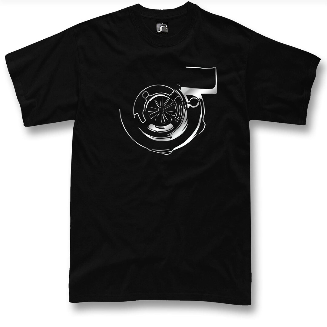 Turbo T-shirt Boost JDM Tuning Drift - Silver Graphic Tee - Sweatshirt ...