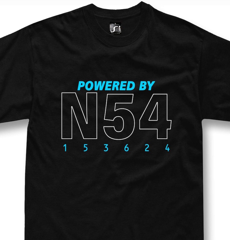T-shirt for N54 3.0 Engine Twin-turbo 135i 335i 535i Xdrive35i Z4 ...