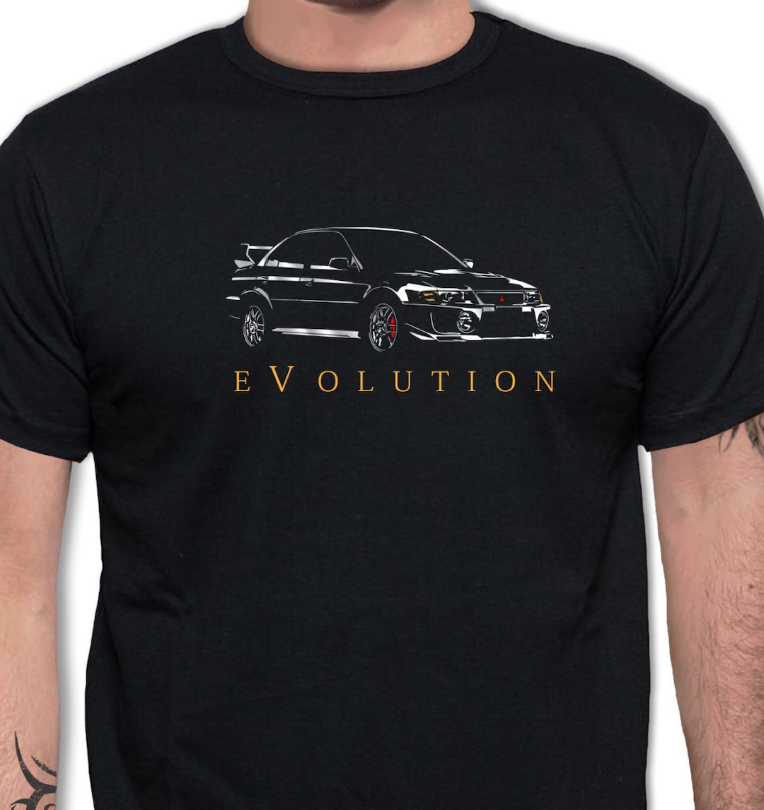 Jdm T-shirt Rally Evolution V for Mitsubishi Evolution Fans S - 5XL ...