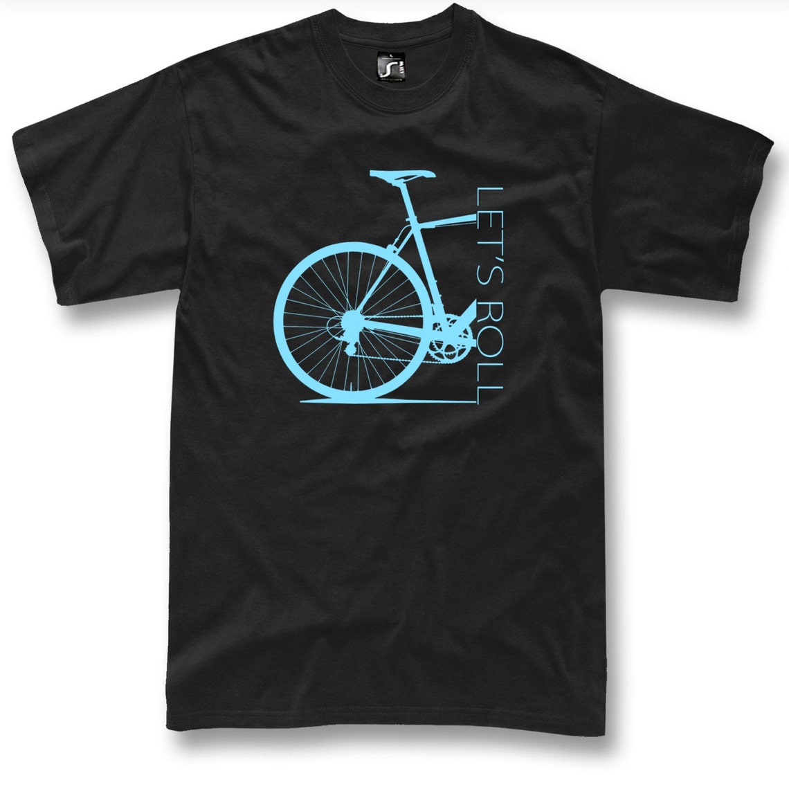 Cycling T-shirt Bicycle Rider Gift Bikers Lets Roll Gift T - Etsy