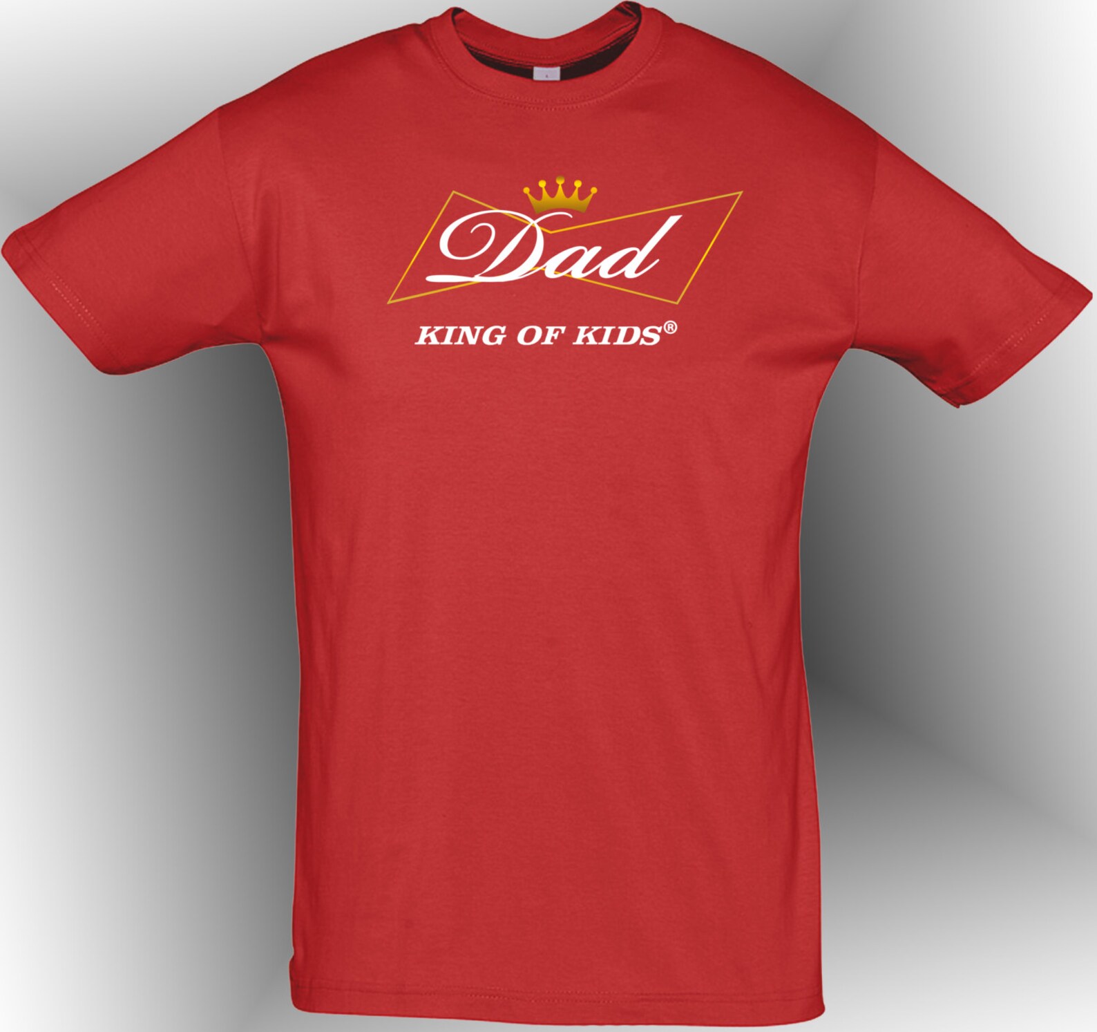 Daddy T Shirt Dad Gift King of Kids Funny Fathers Baby New | Etsy