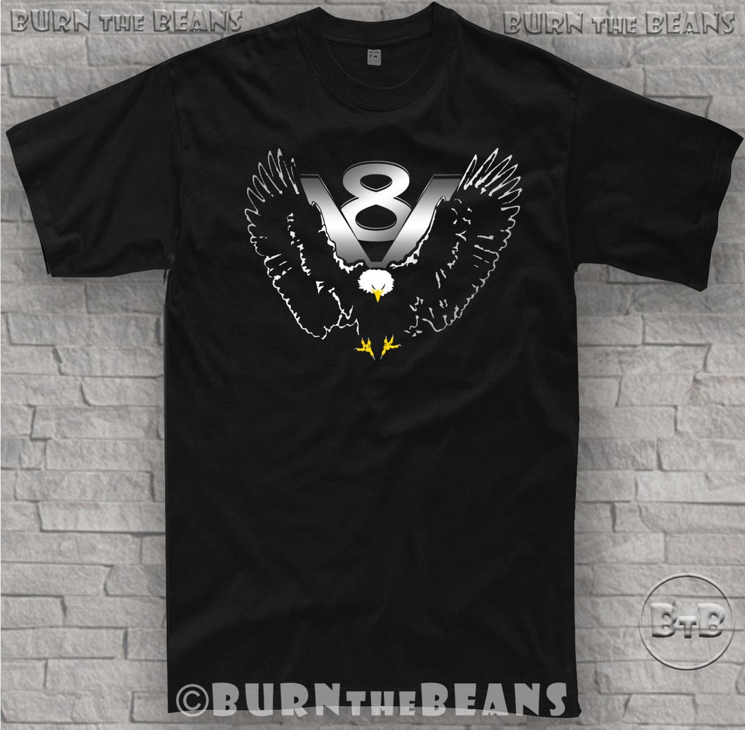 V8 Eagle Graphic T-shirt – Hemi Engine, Hot Rod Design - Etsy