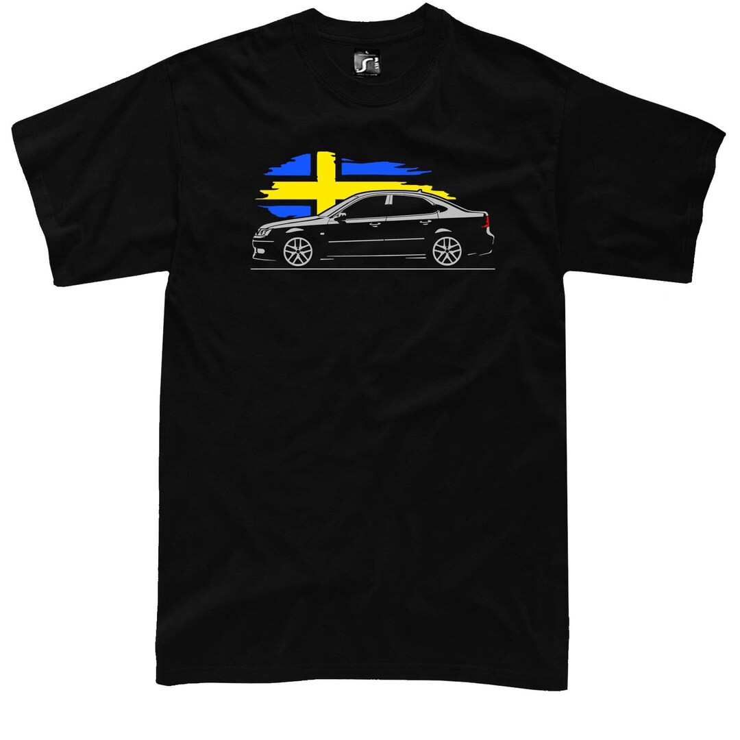 Tshirt for Saab 9-3 Aero Turbo Fans 1.8t 2.8t V6 Tshirt , Sweatshirt ...