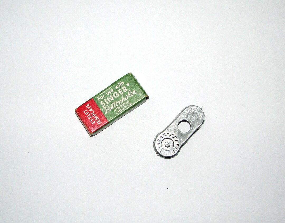 Singer Eyelet Template for Your Buttonholer - Etsy