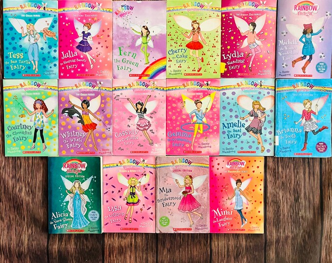 Huge Lot of 16 Rainbow Magic Fairies Kids Youth Children’s Girls ...