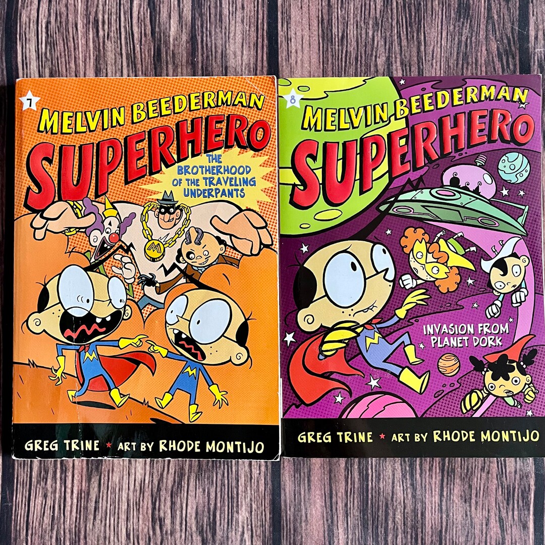 Lot of 2 Melvin Beederman Superhero Boys Girls Kids Youth Children’s ...