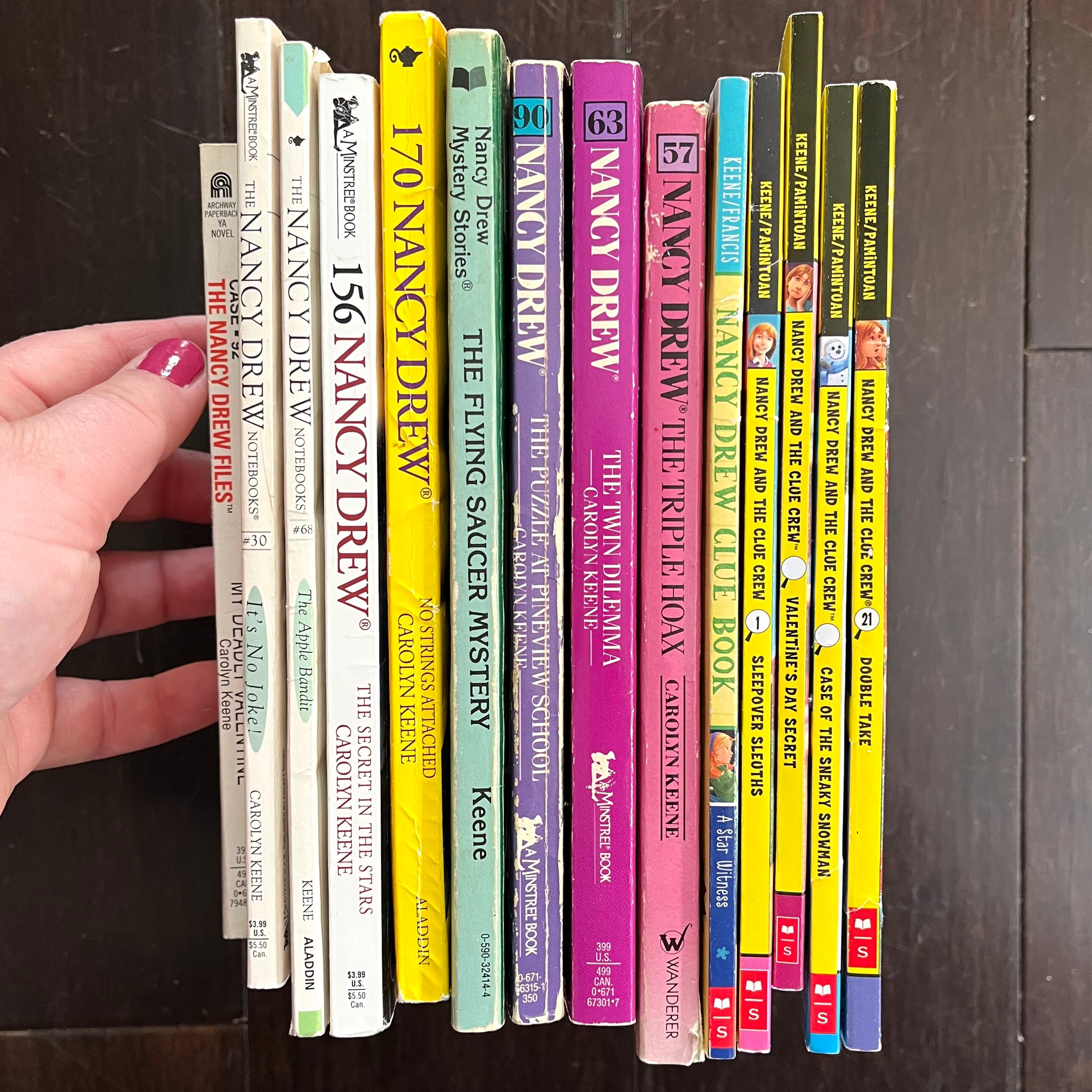 Lot of 14 Nancy Drew Clue Crew Notebooks Adventures Mysteries Girls ...