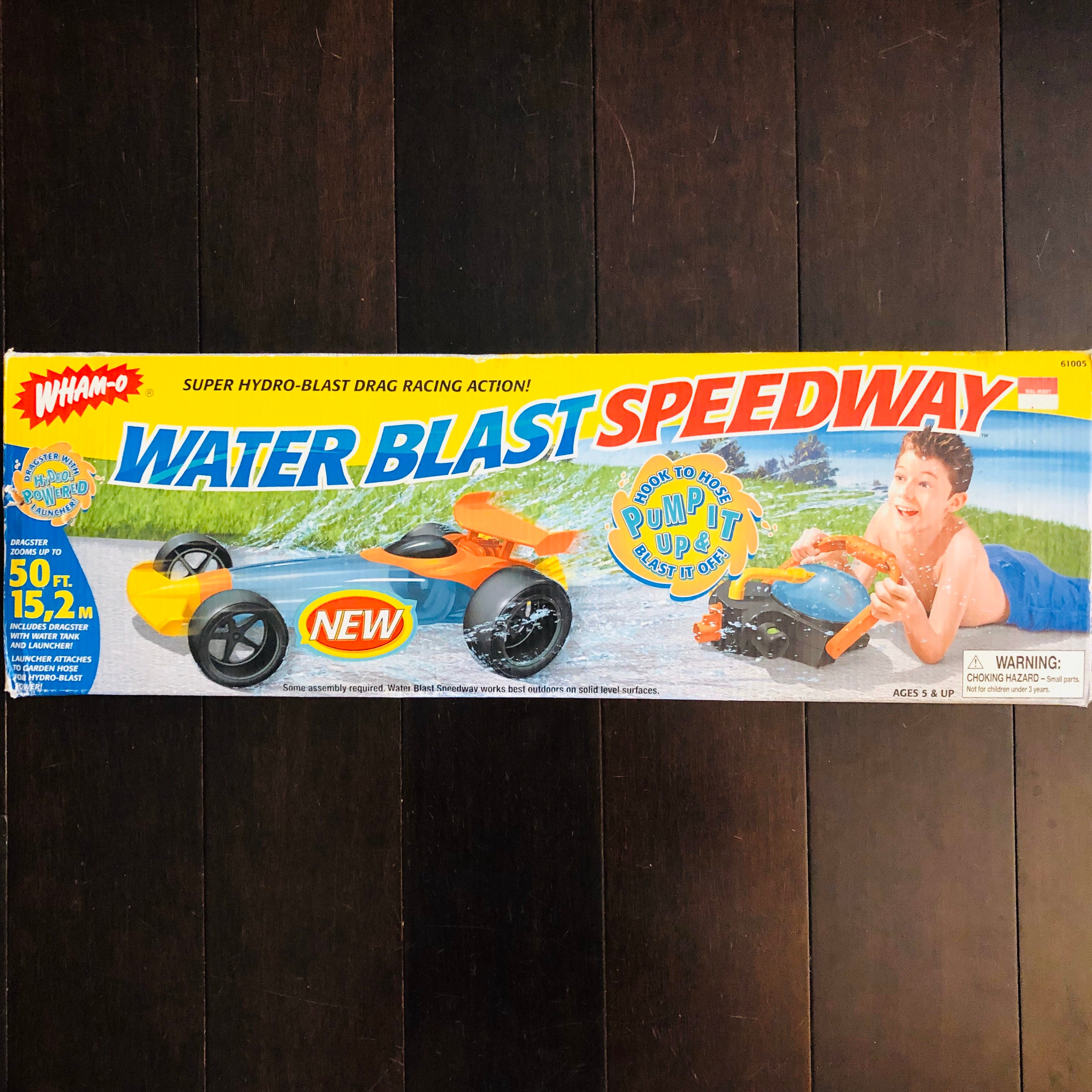 NEW Vintage Wham O Water Blaster Speedway Hydro Powered Dragster Drag ...