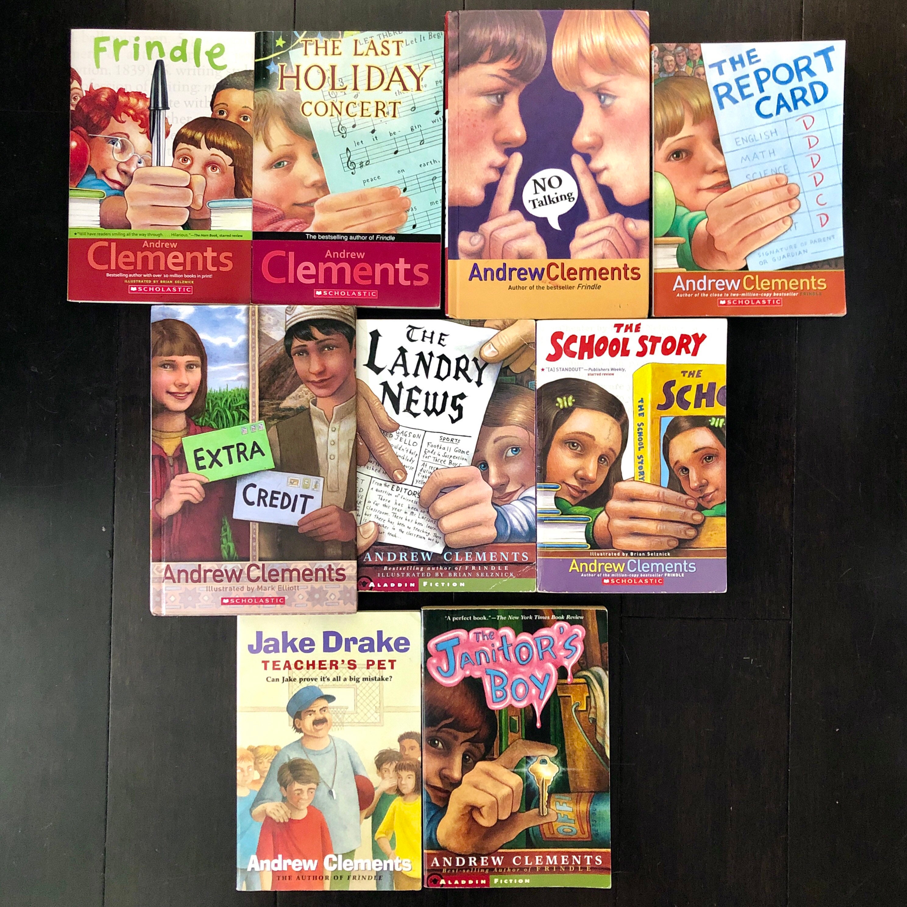 Andrew Clements Books