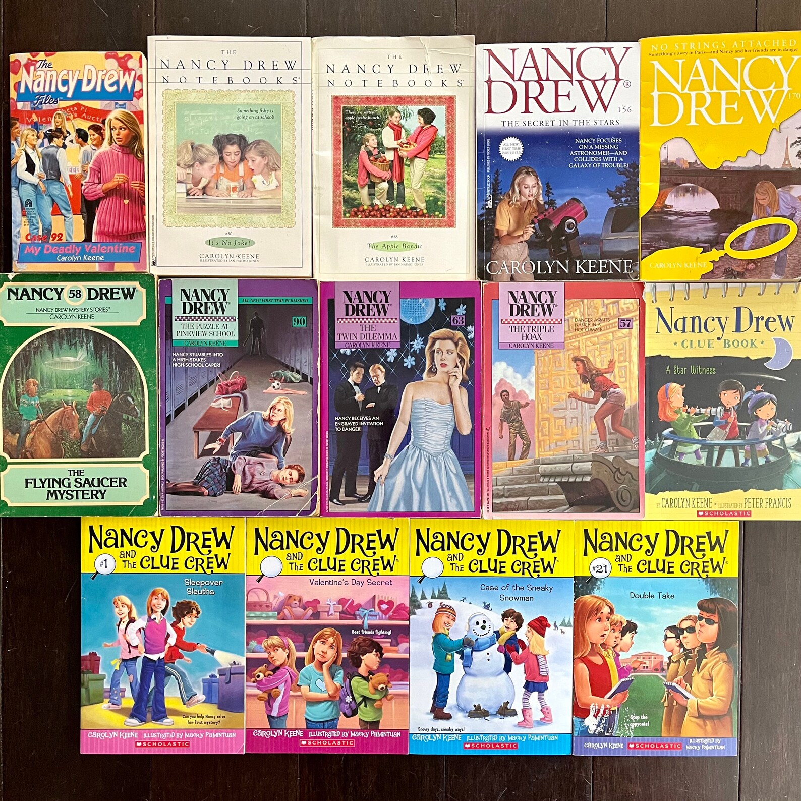 Lot of 14 Nancy Drew Clue Crew Notebooks Adventures Mysteries Girls ...