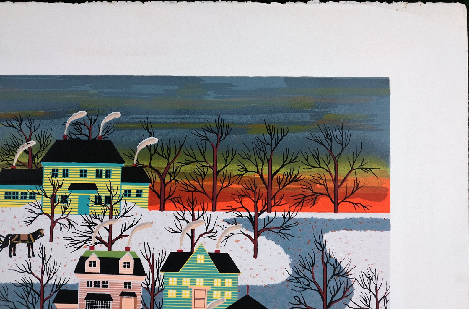 Vintage Serigraph & Silkscreen Print Pencil Signed by Kevin | Etsy