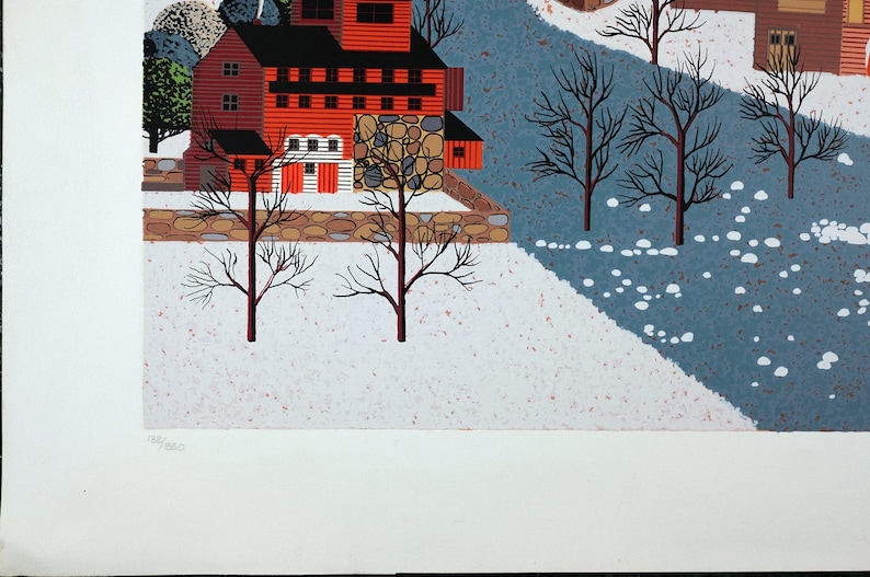 Vintage Serigraph & Silkscreen Print Pencil Signed by Kevin | Etsy