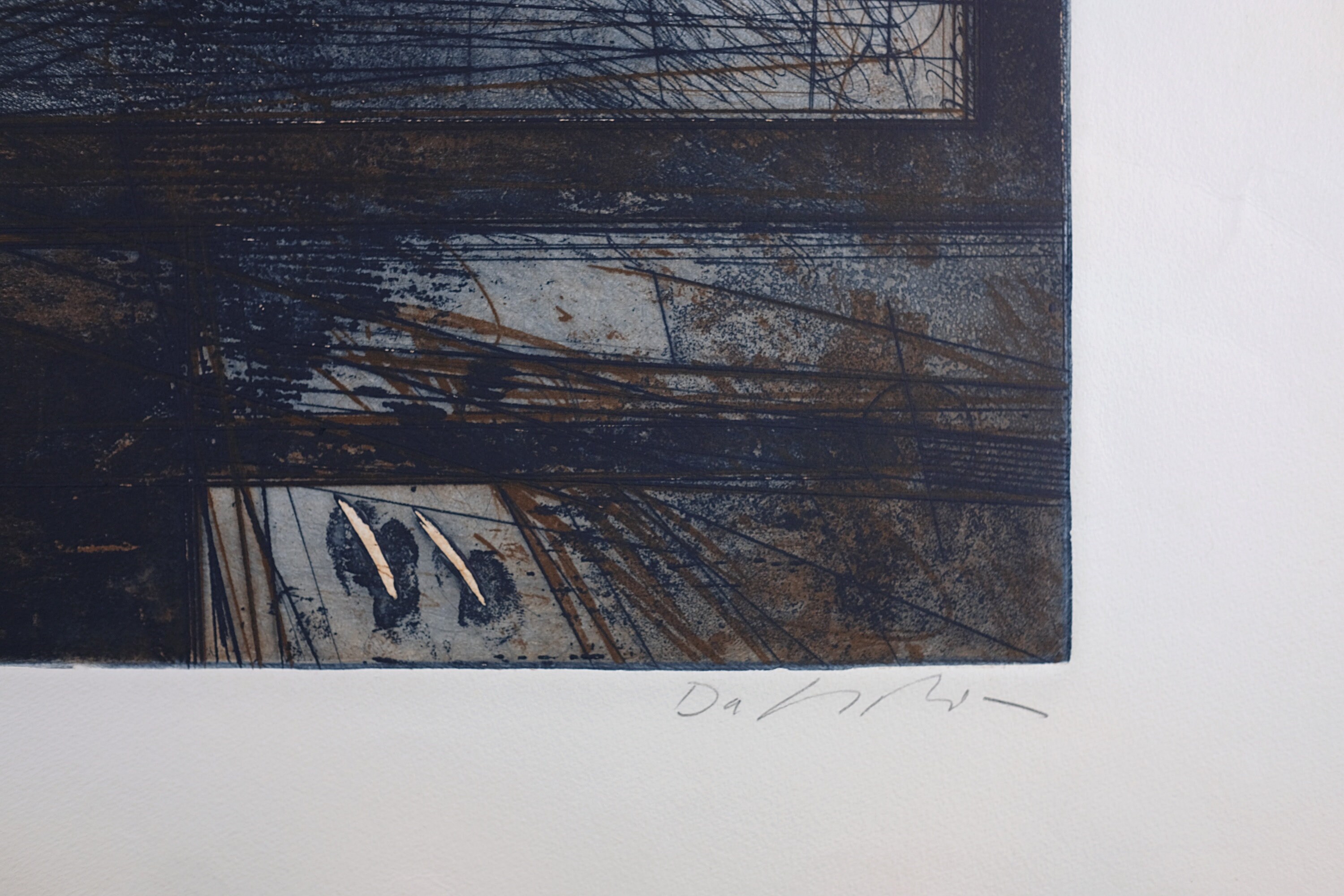 Rare Vintage Serigraph Pencil Signed by Karl Fred Dahmen VTG | Etsy